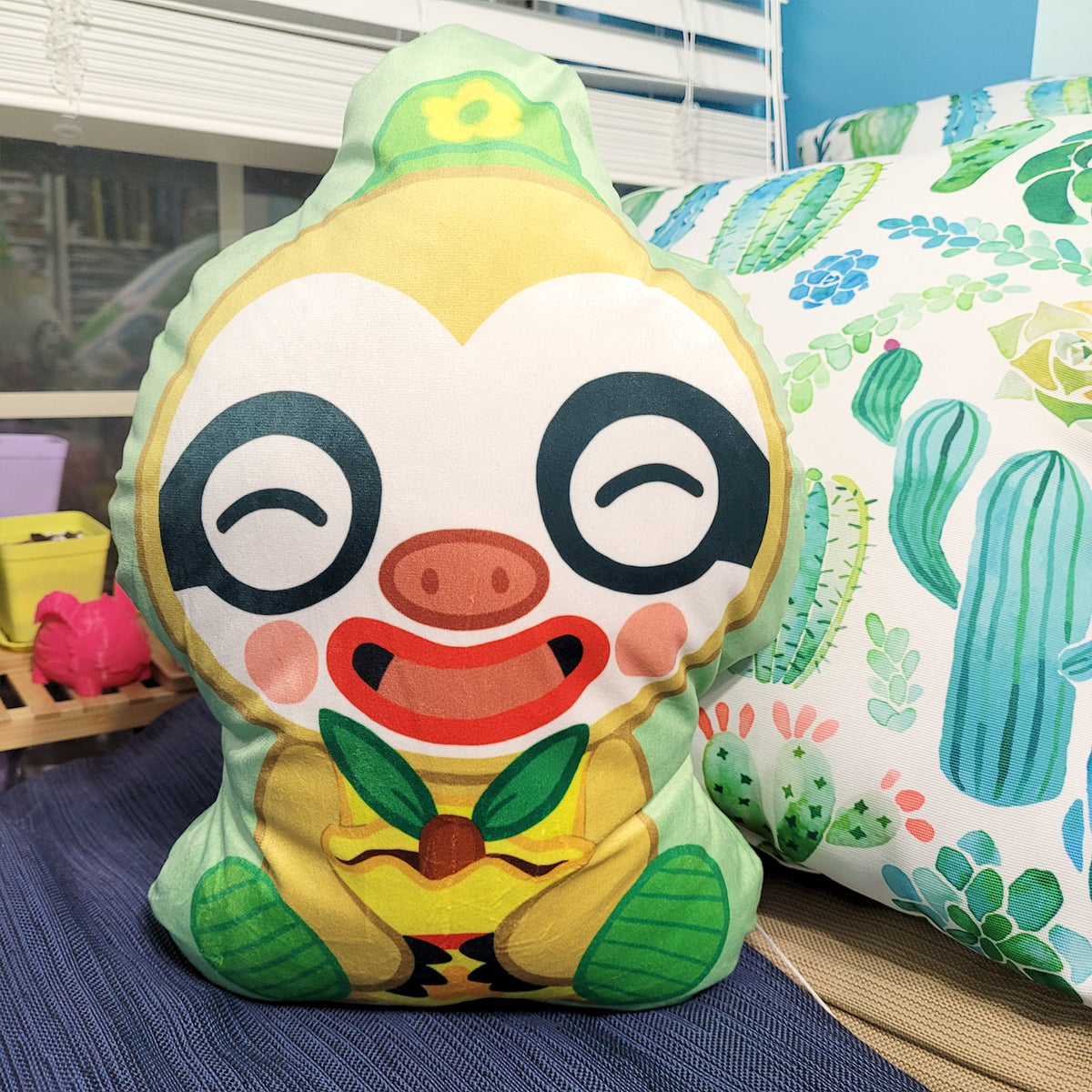 Leafy Sloth Pillow Buddy – Kawaiistarz