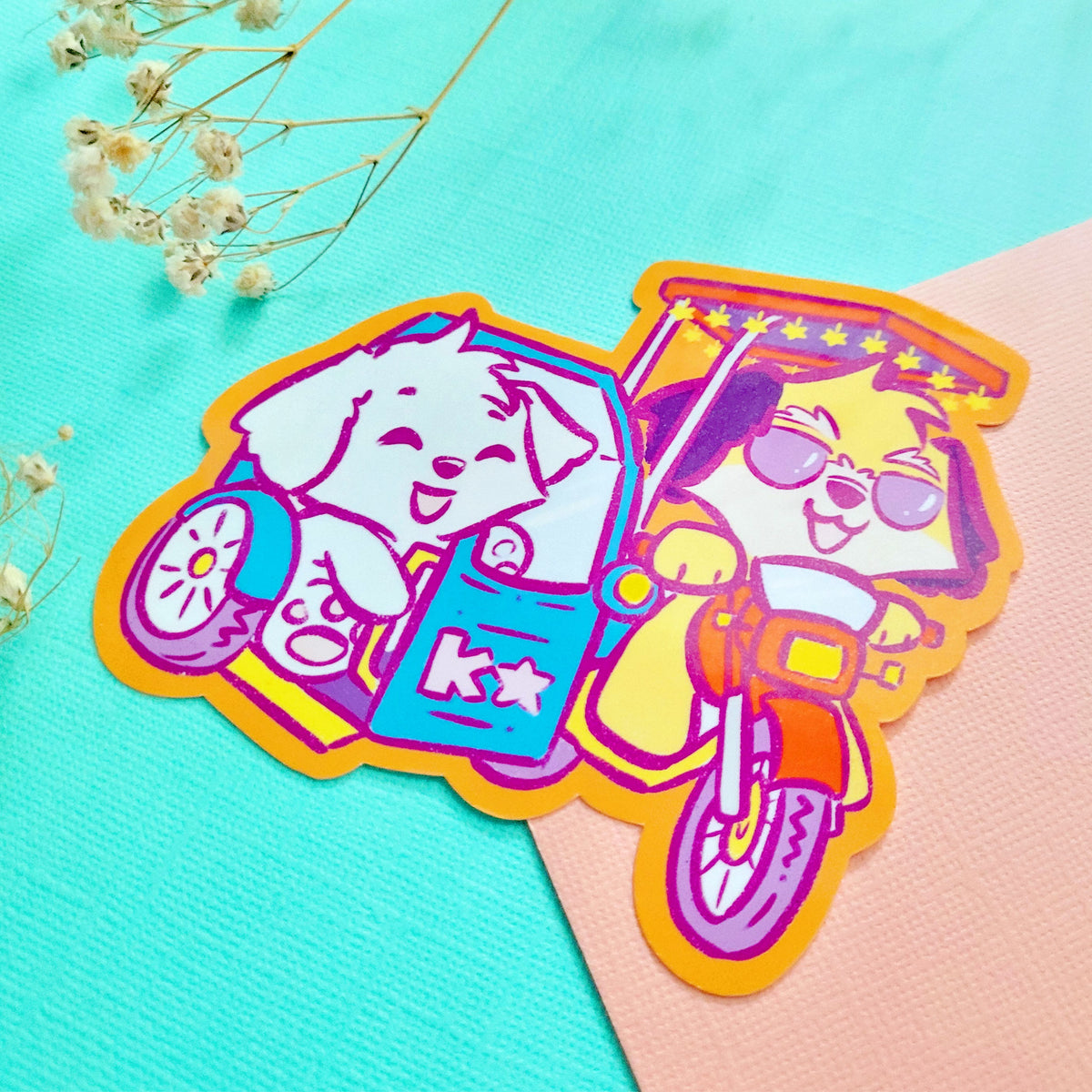 Tara Na Tricycle Sticker – Kawaiistarz