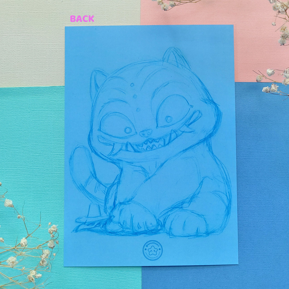 Kpop Derpy Tiger and Crow Art Print – Kawaiistarz